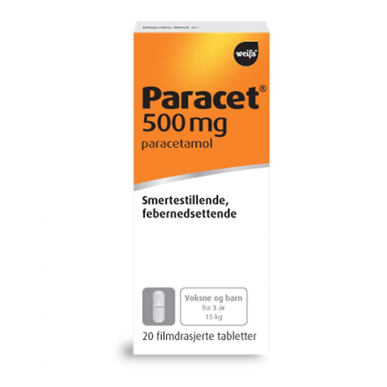 Paralen tab 250/250/50mg - Balder Apotek AS