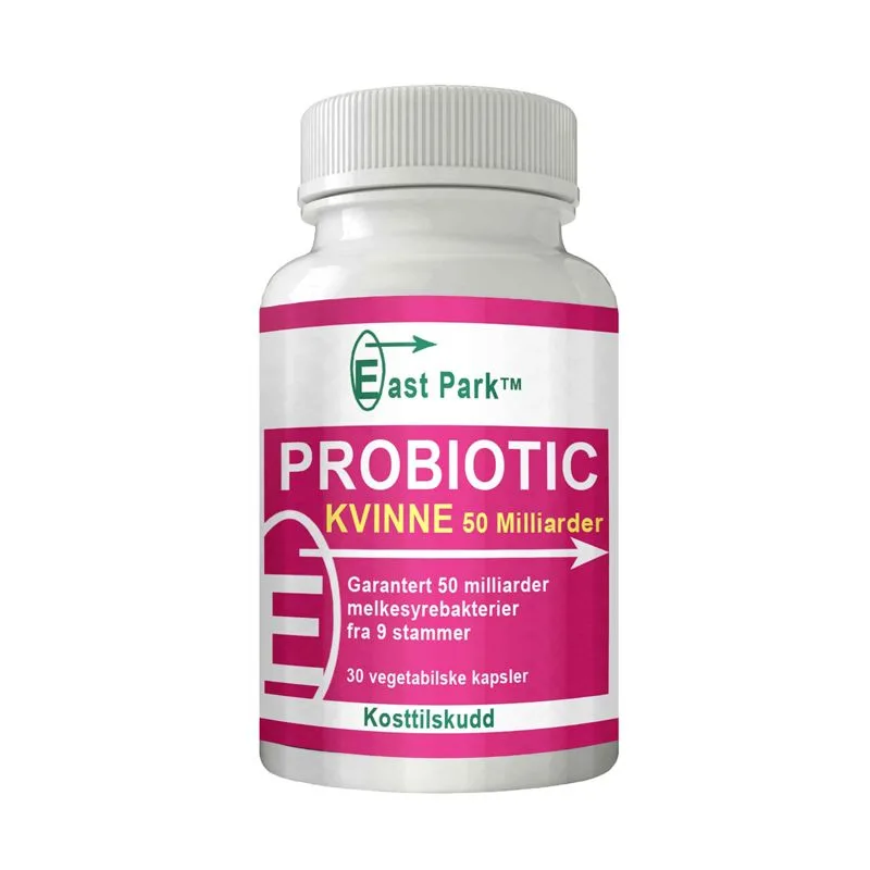 Probiotic Kvinne 50 milliarder 30 vegkapsler - Balder Apotek AS